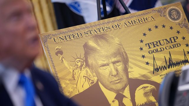 Trump signs "Gold Card" order, with lower $1 million fee for residency
