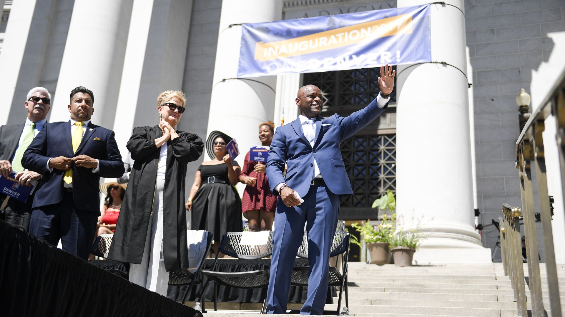 Denver Mayor Michael Hancock Makes His Exit Passes The Torch After 12