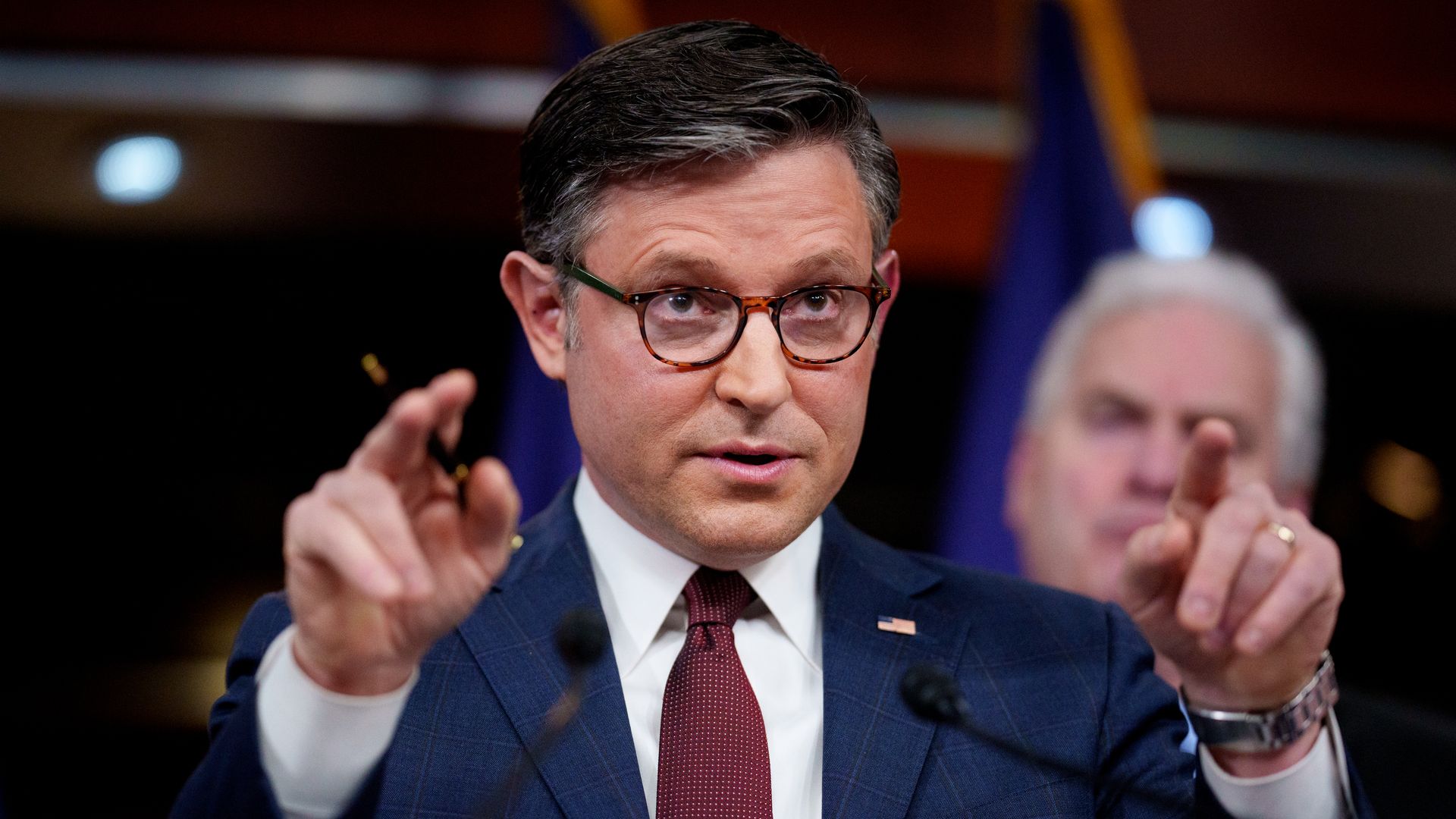 Mike Johnson struggles to contain a GOP budget revolt