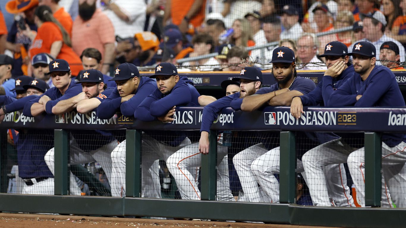 The Astros won an imaginary World Series with the help of AI - Axios ...