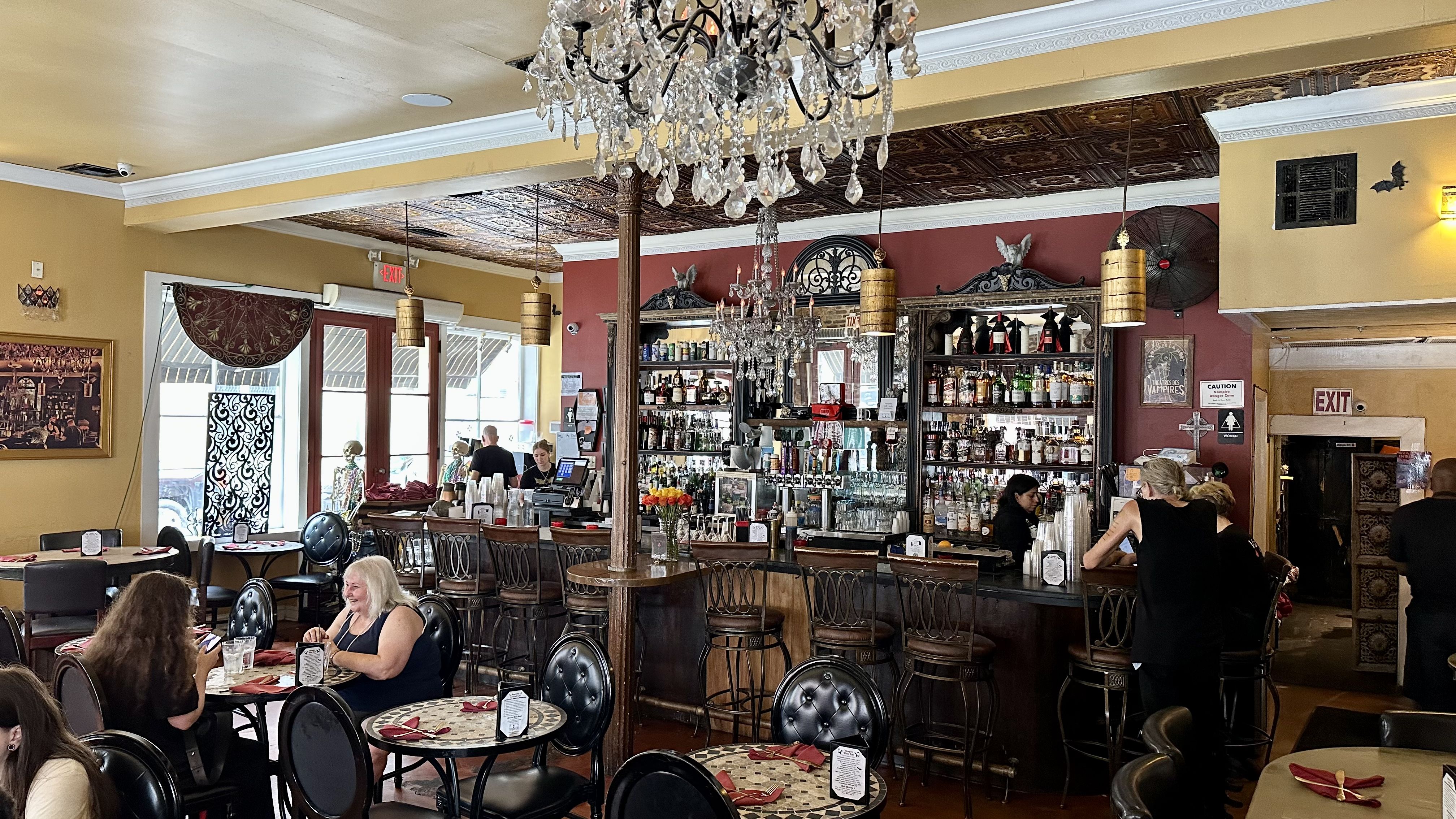 Vampire Café in New Orleans serves blood bag cocktails - Axios New Orleans
