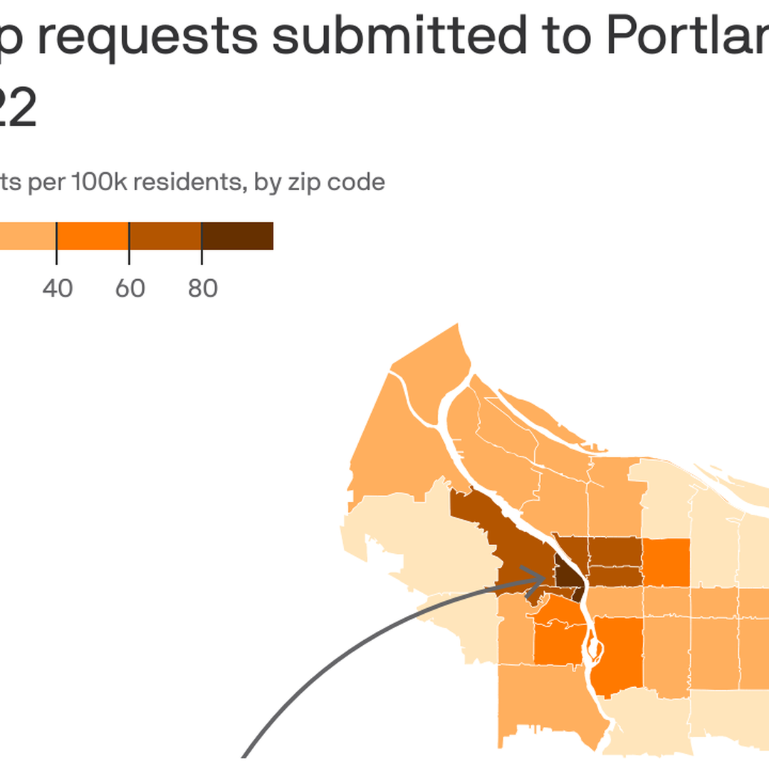 Portland Zip Code Map