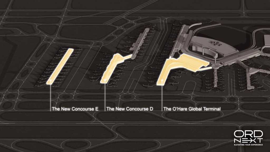 O'Hare Airport breaks ground on new global concourse - Axios Chicago