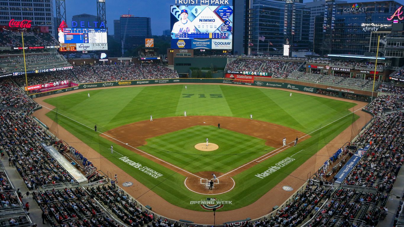 Truist Park gets favorable walkability score among MLB stadiums - Axios ...