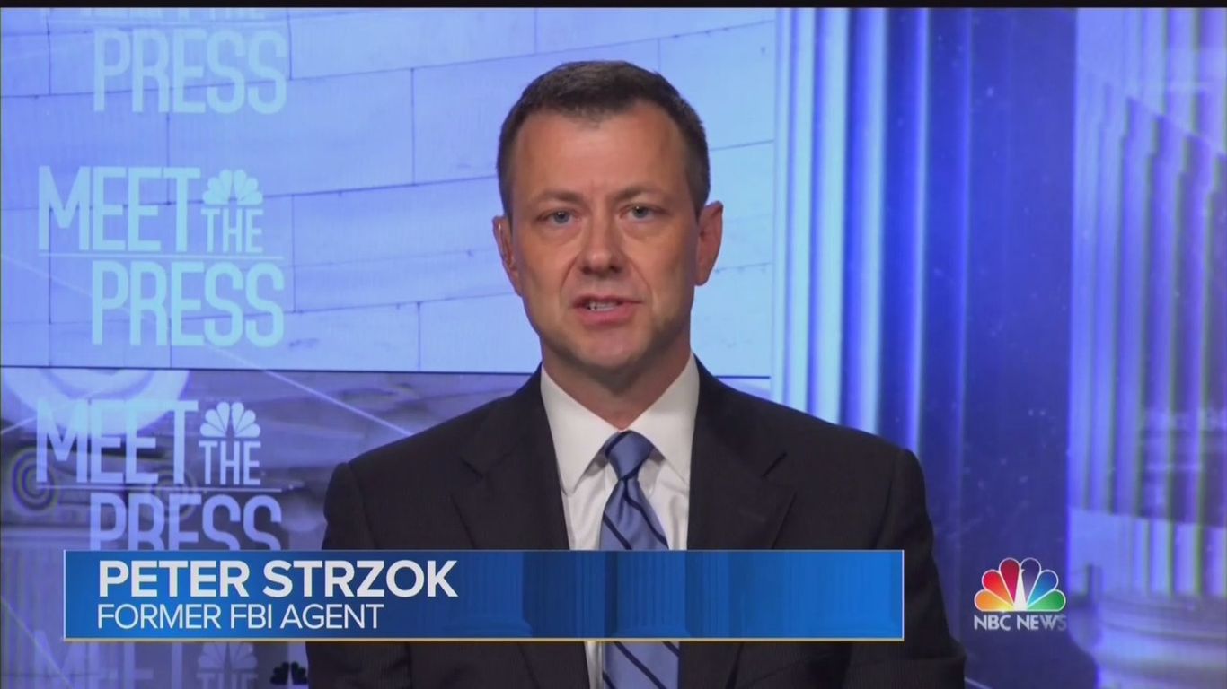 Peter Strzok: Trump orbit has "pervasive pattern of contact" with Russians