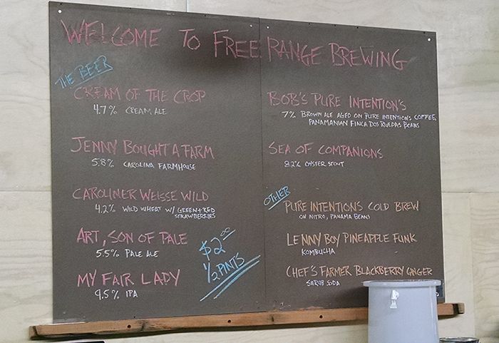 Free Range Brewing impresses with taproom, beer offerings - Axios Charlotte