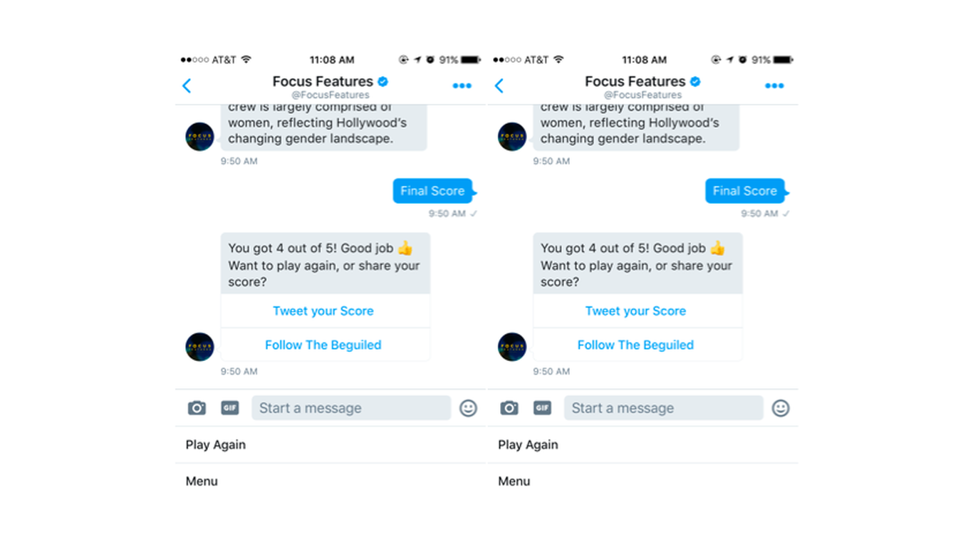 Twitter launches conversation buttons within Direct Messages