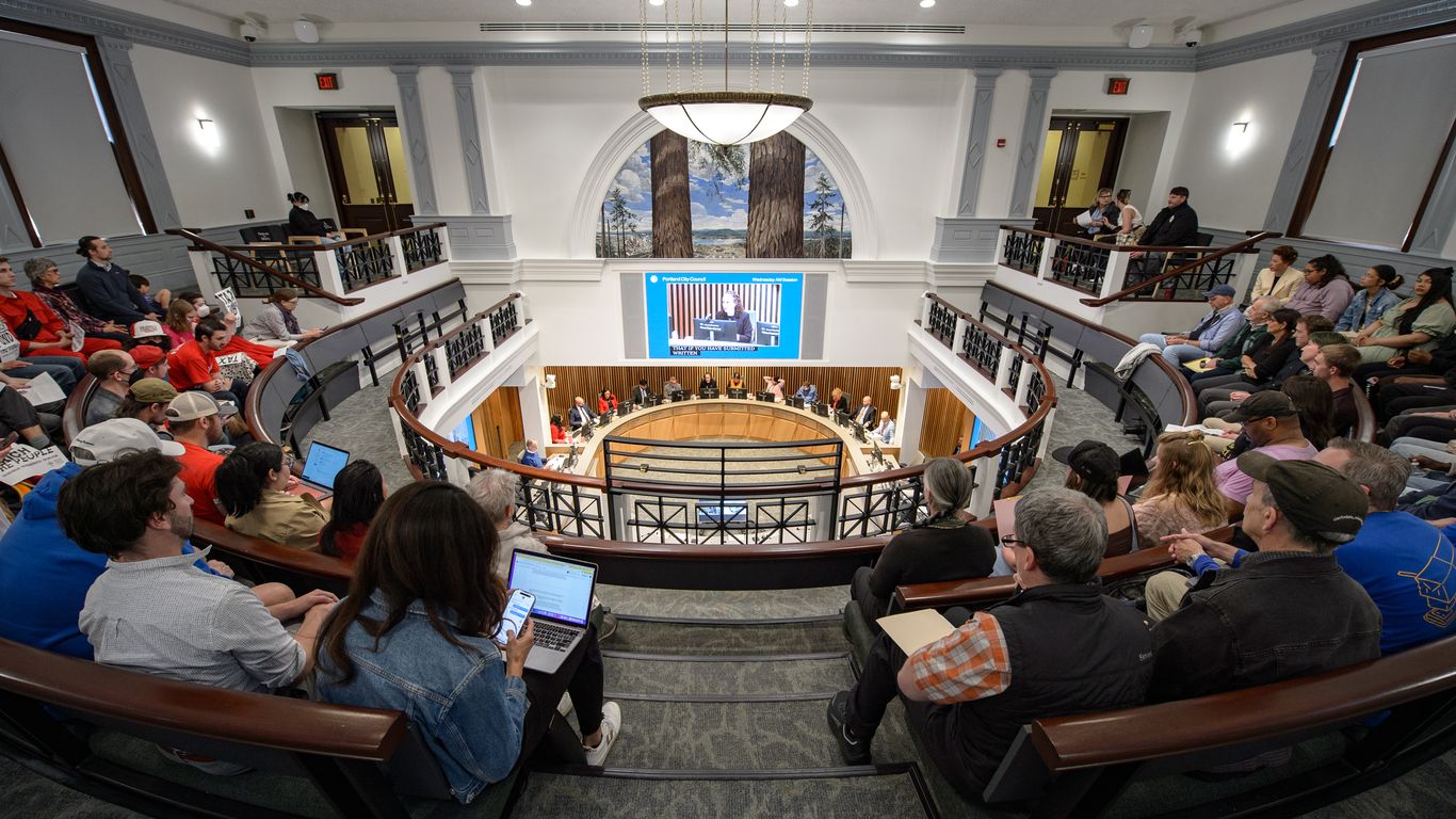 Portland City Council considers having fewer committees - Axios Portland