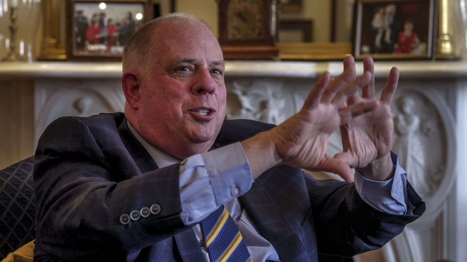 Larry Hogan: Can we "just get back to being Americans?"