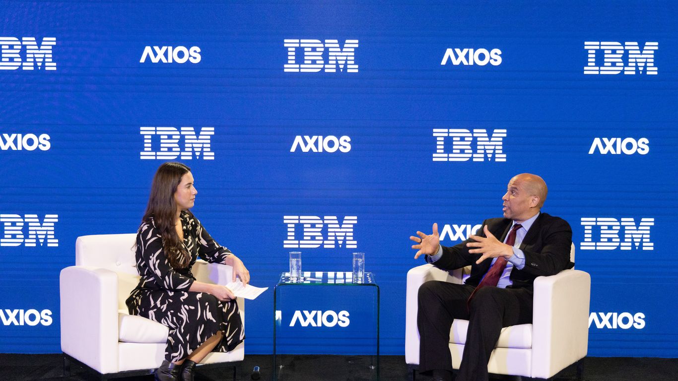 Booker highlights AI equity