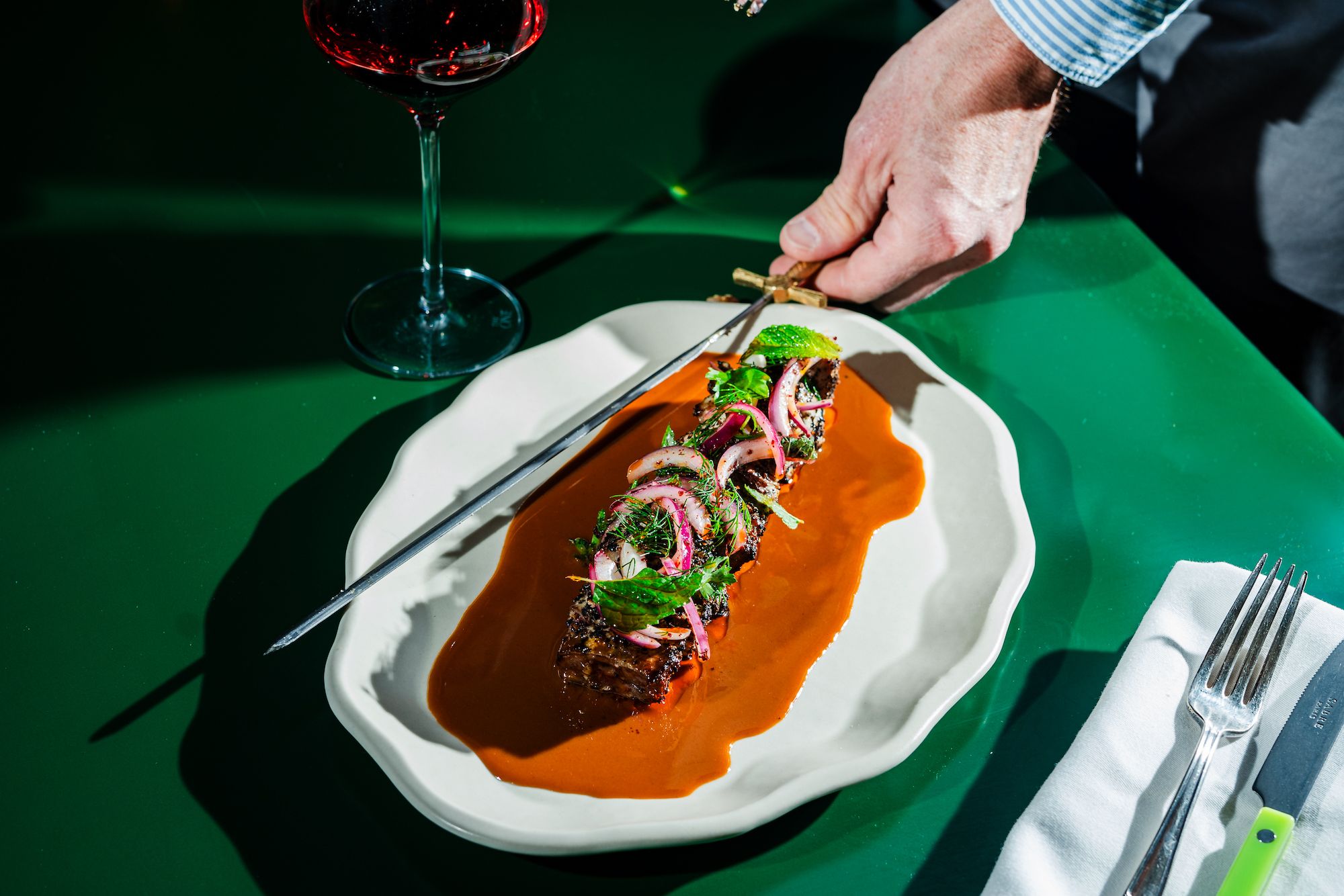 Albi chef Michael Rafidi opens bistro, cocktail bar La' Shukran in DC ...