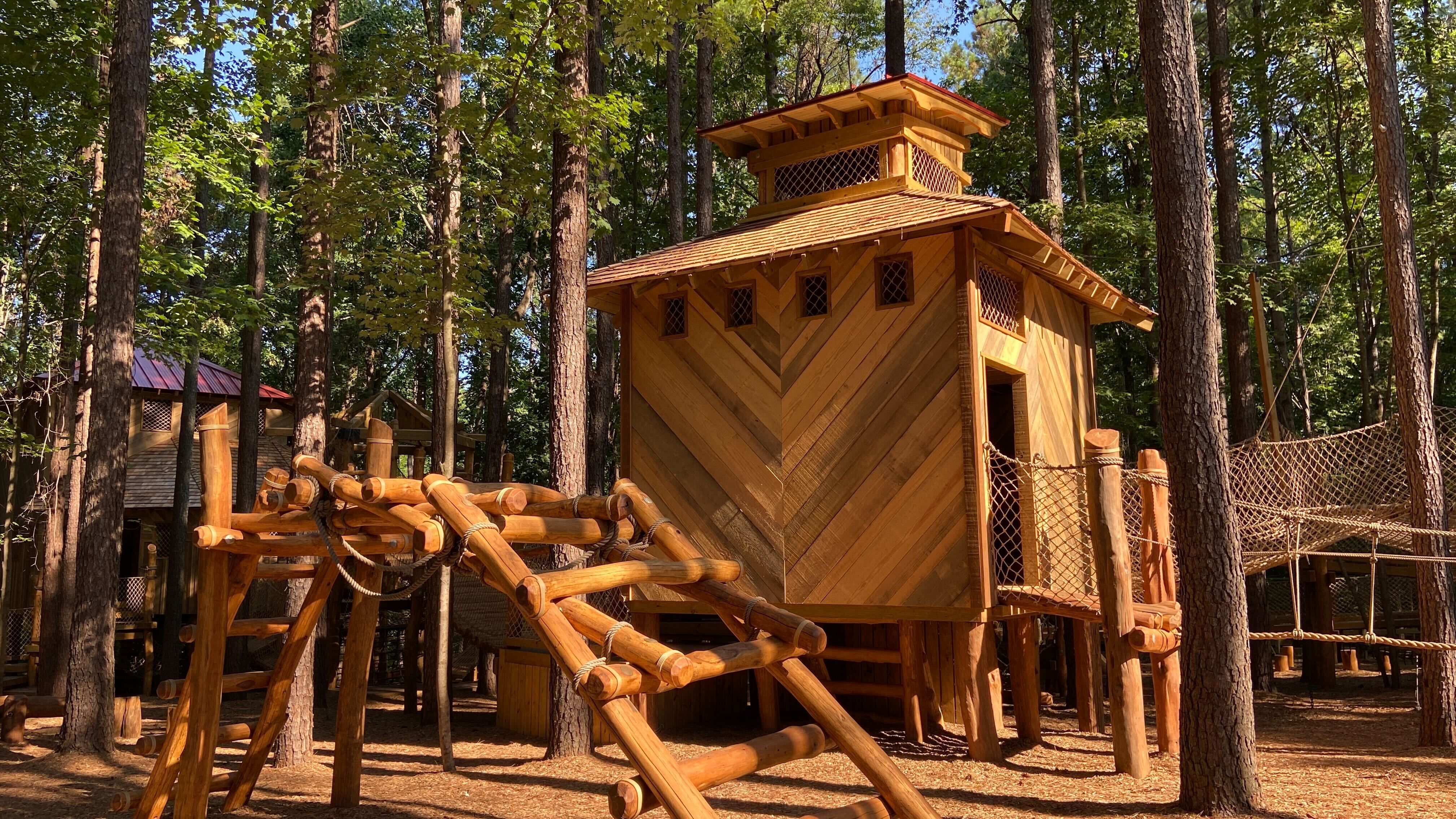 Whitewater Center opens area for kids with treehouses and balance bikes ...