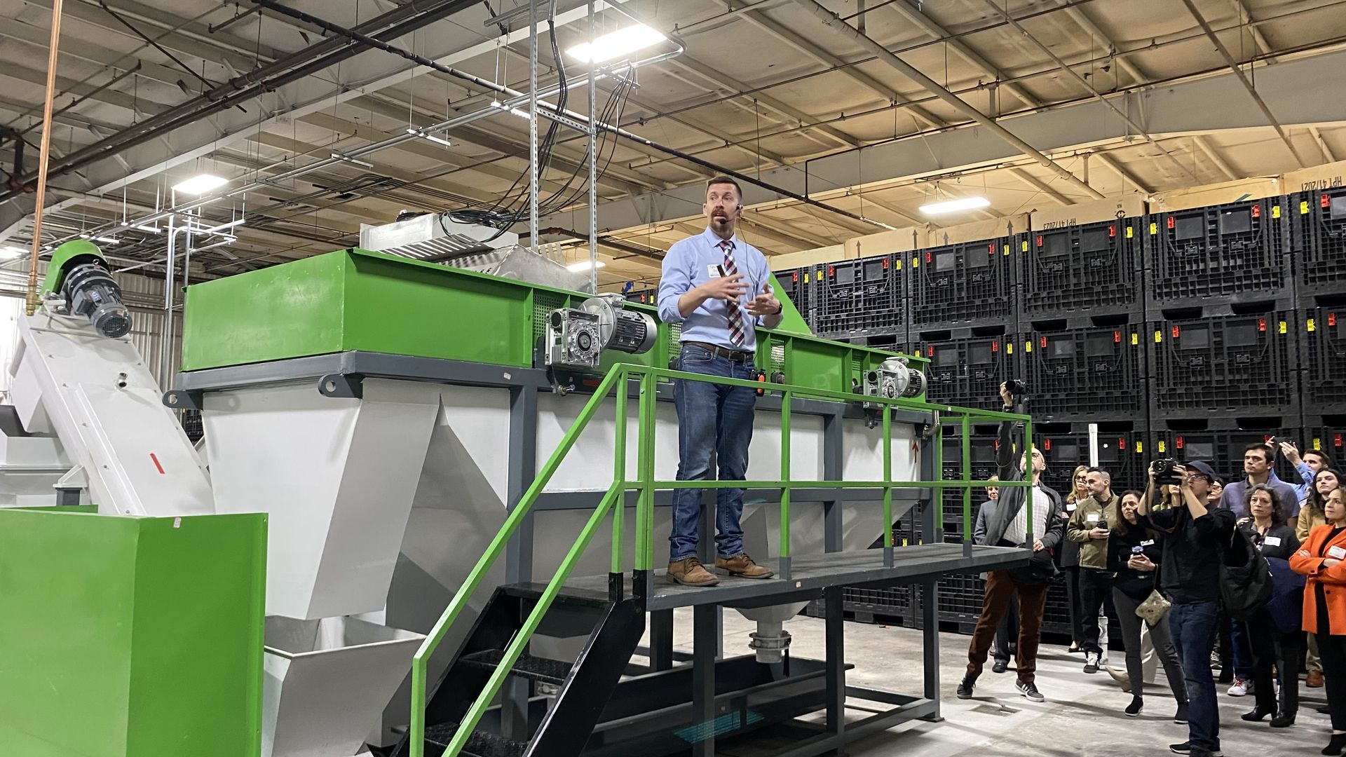 Plastic recycling microfactory opens in Phoenix - Axios Phoenix