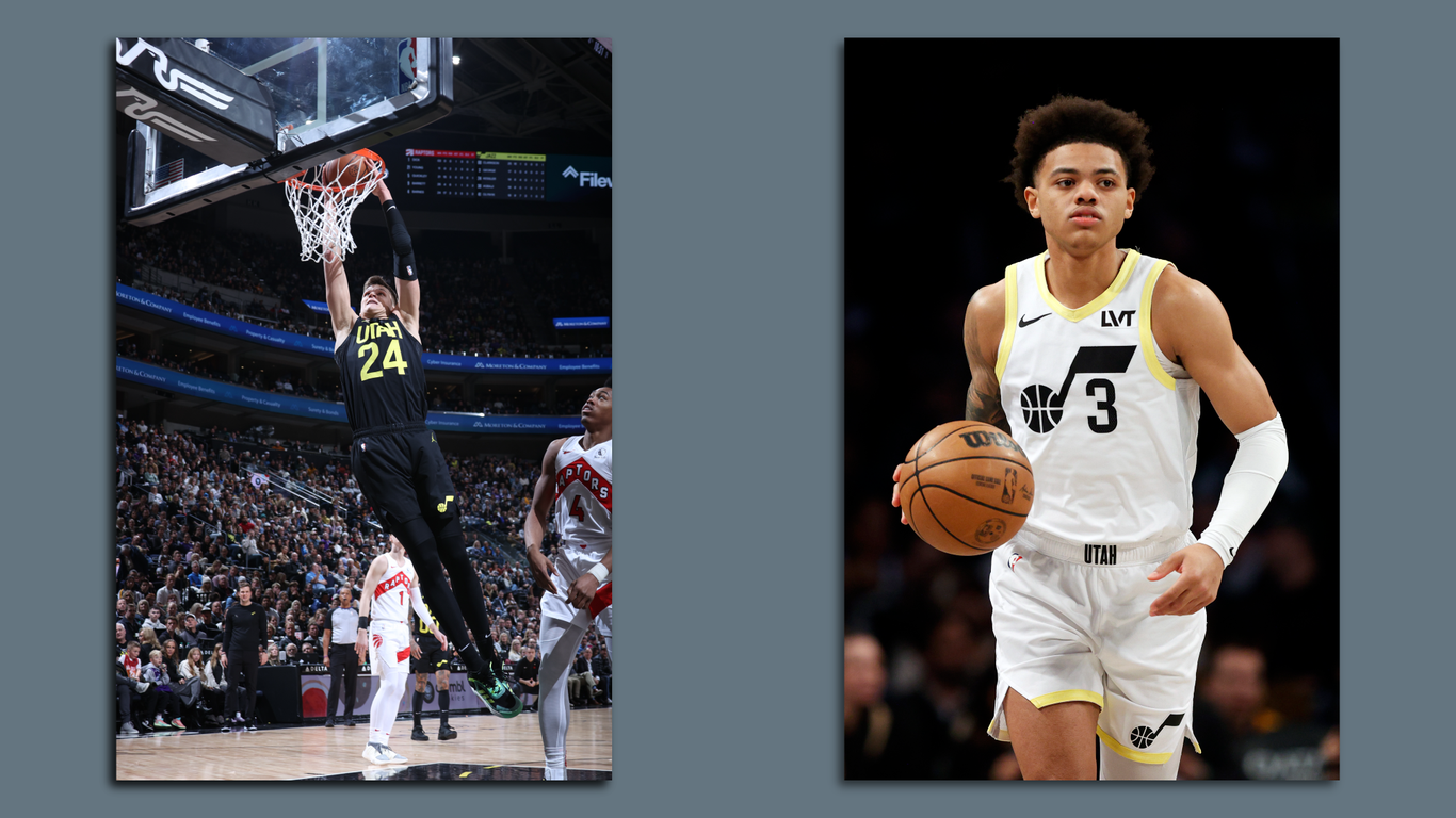 Utah Jazz newbies on NBA "Rising Stars" roster - Axios Salt Lake City