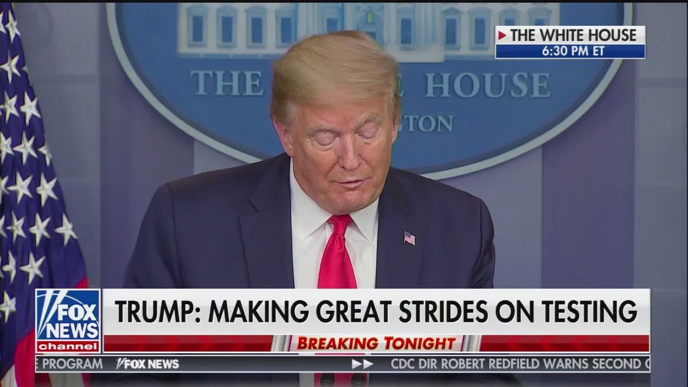Trump says he "strongly" disagrees with Georgia governor reopening state