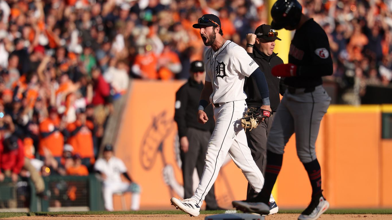 Detroit Tigers seize ALDS lead over Cleveland Guardians with 3-0 win ...