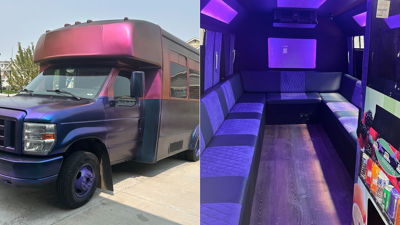 Canna Cabanabus offers mobile space to smoke and consume weed in Denver ...