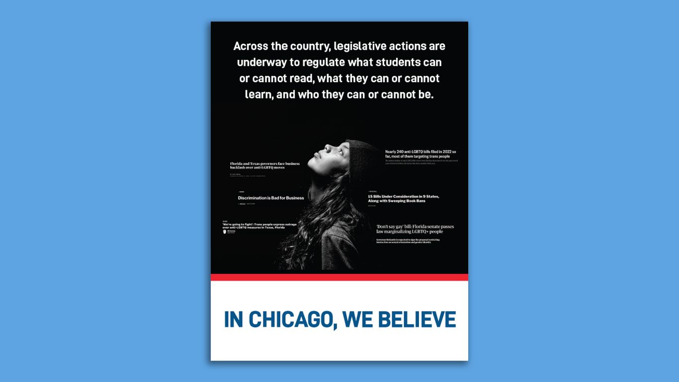 New ads show Chicago's support for LGBTQ+ community - Axios Chicago
