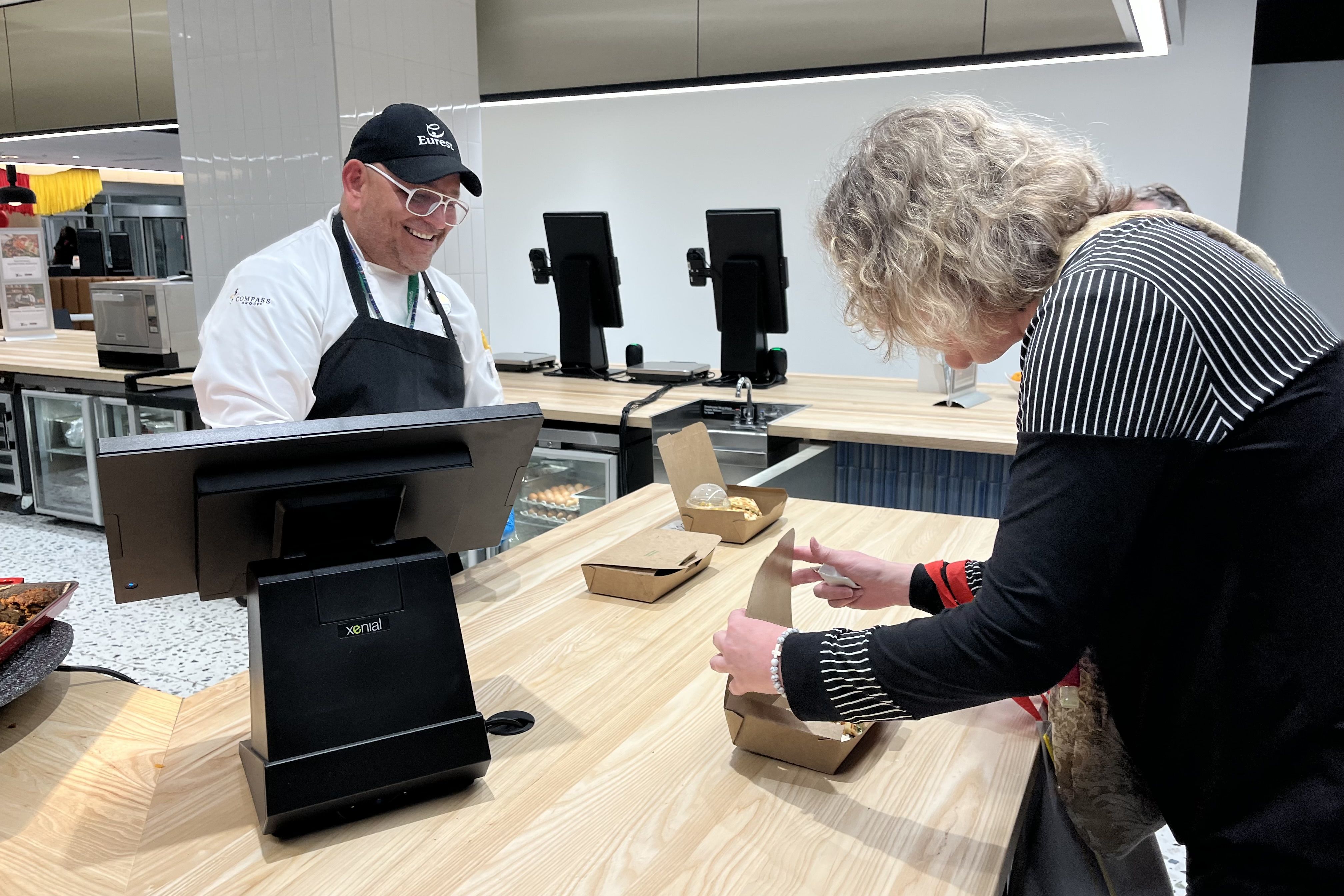 See inside: Wells Fargo's new food hall, employee amenities at ...