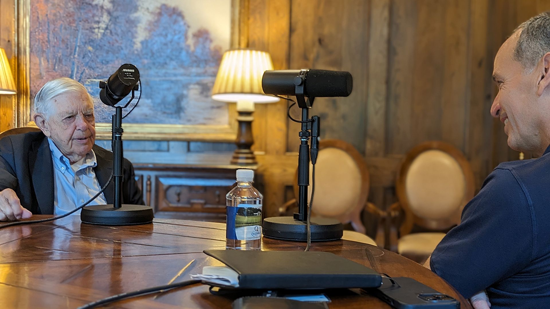 Hugh McColl shares his wisdom with Ric Elias in new show - Axios Charlotte