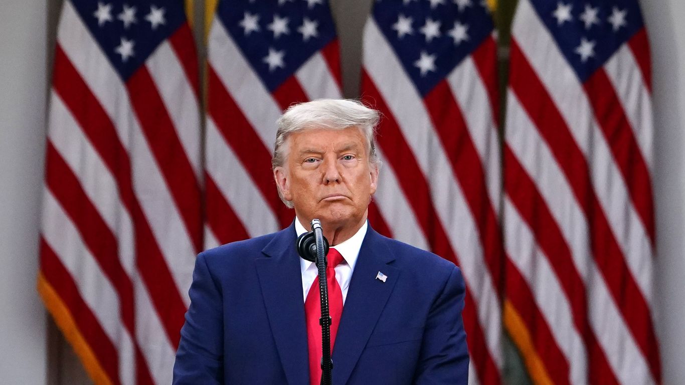 Trump: "Time will tell" who won the 2020 election