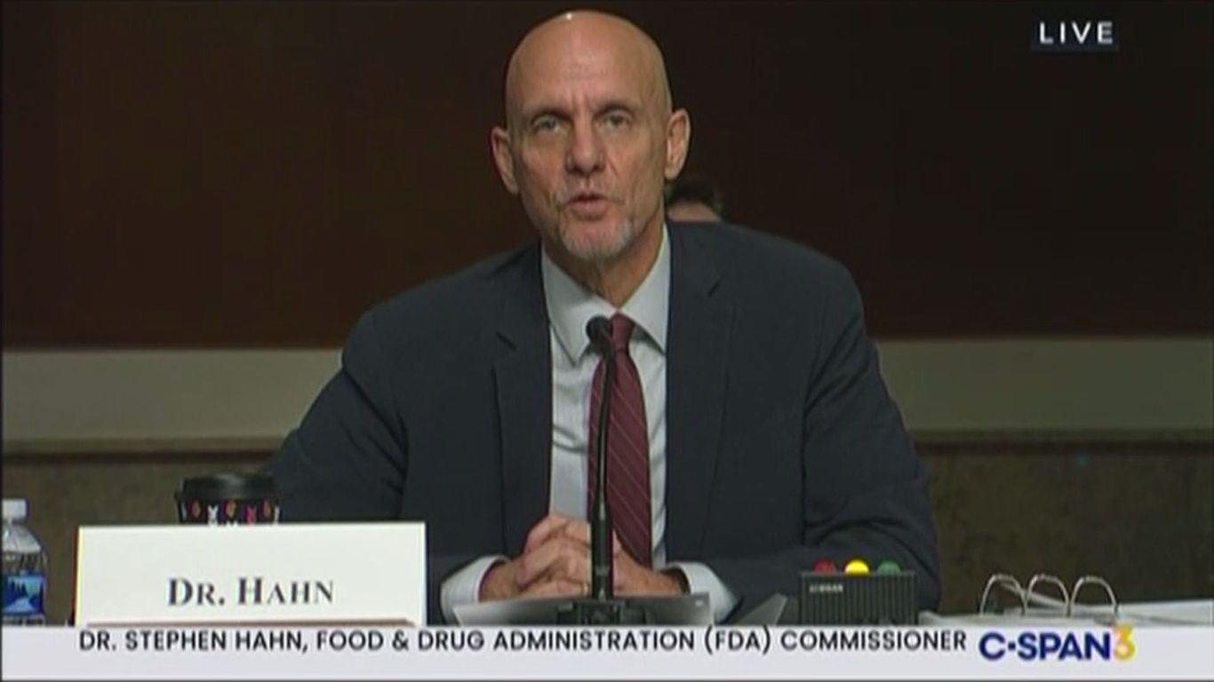 FDA chief vows agency will not accept political pressure on coronavirus ...