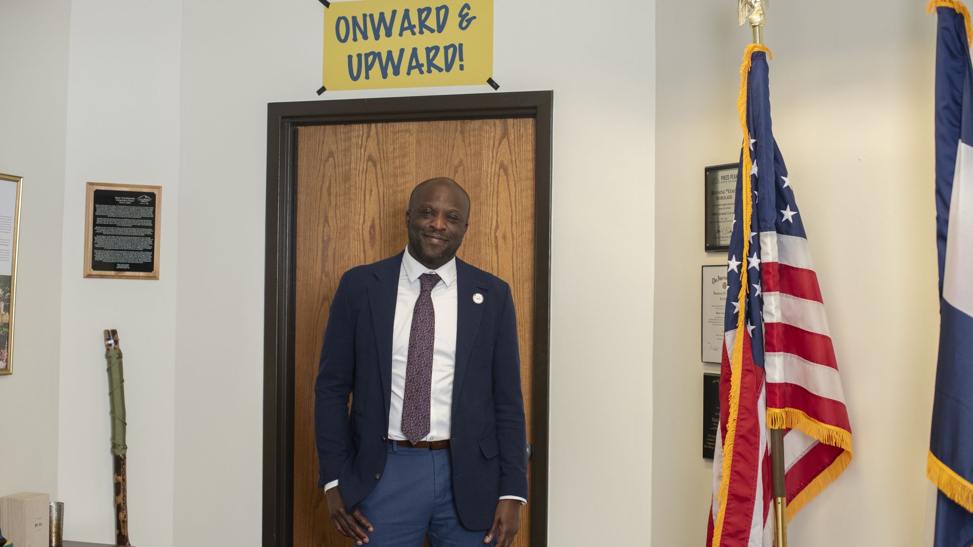 How Colorado Springs Mayor Yemi Mobolade is voting in the 2024 election ...