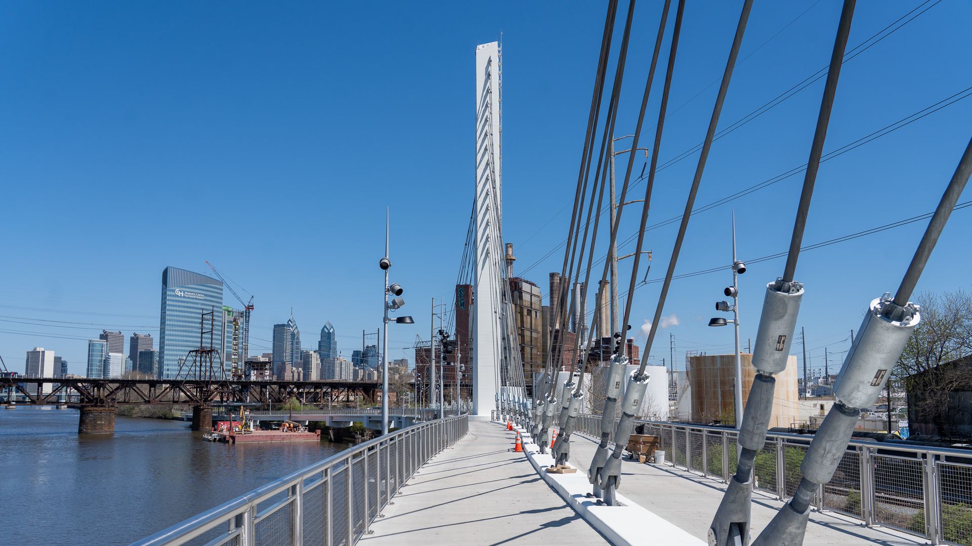 Philadelphia extends Schuylkill River Trail with new bridge - Axios ...