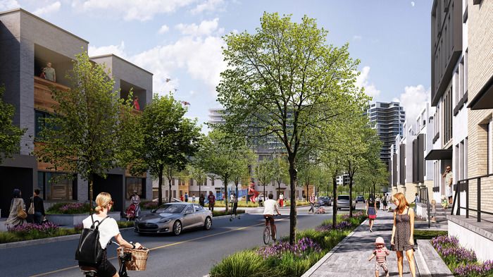 View renderings: Ballantyne golf course to transform into new urban ...