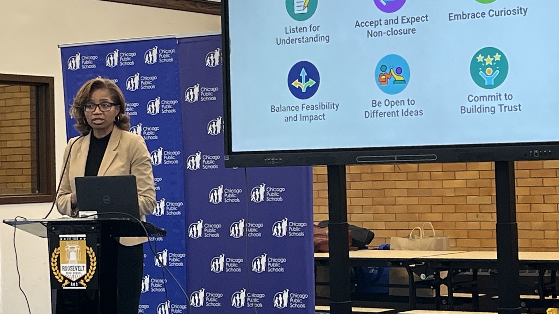 CPS wraps public budget meetings focused on $734M shortfall - Axios Chicago