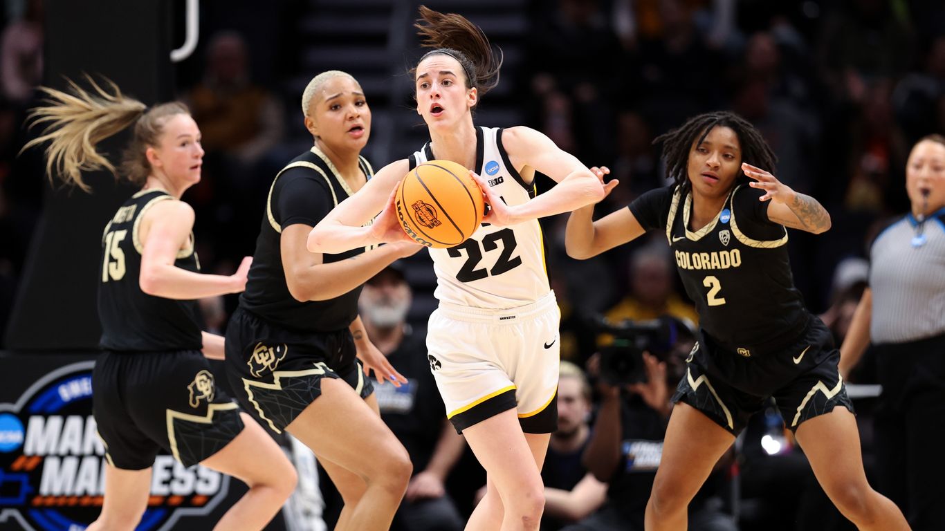 Buffs set to face Iowa's Caitlin Clark in Sweet 16 matchup - Axios Denver