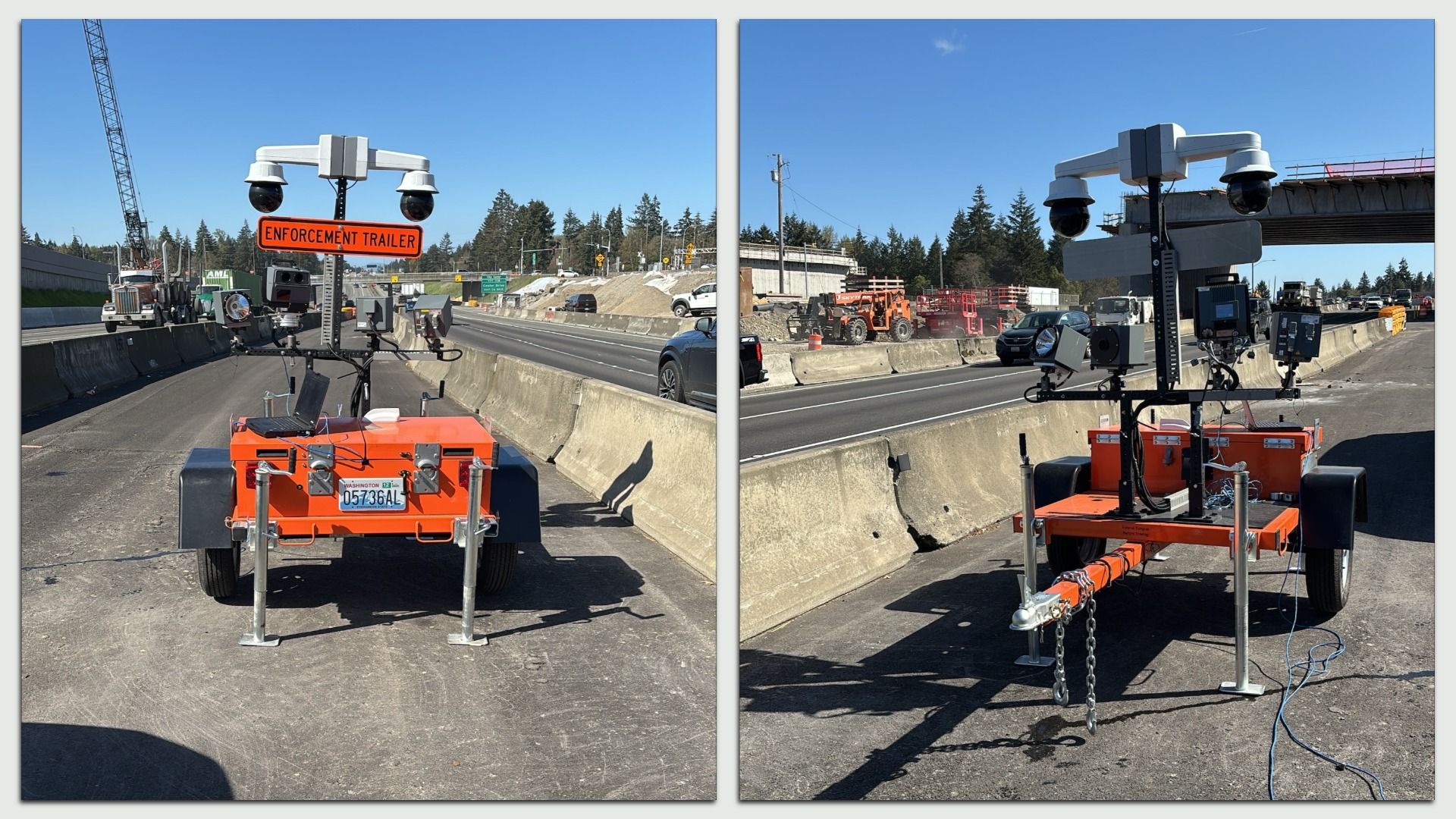 Washington state deploys speed cameras in highway work zones - Axios ...