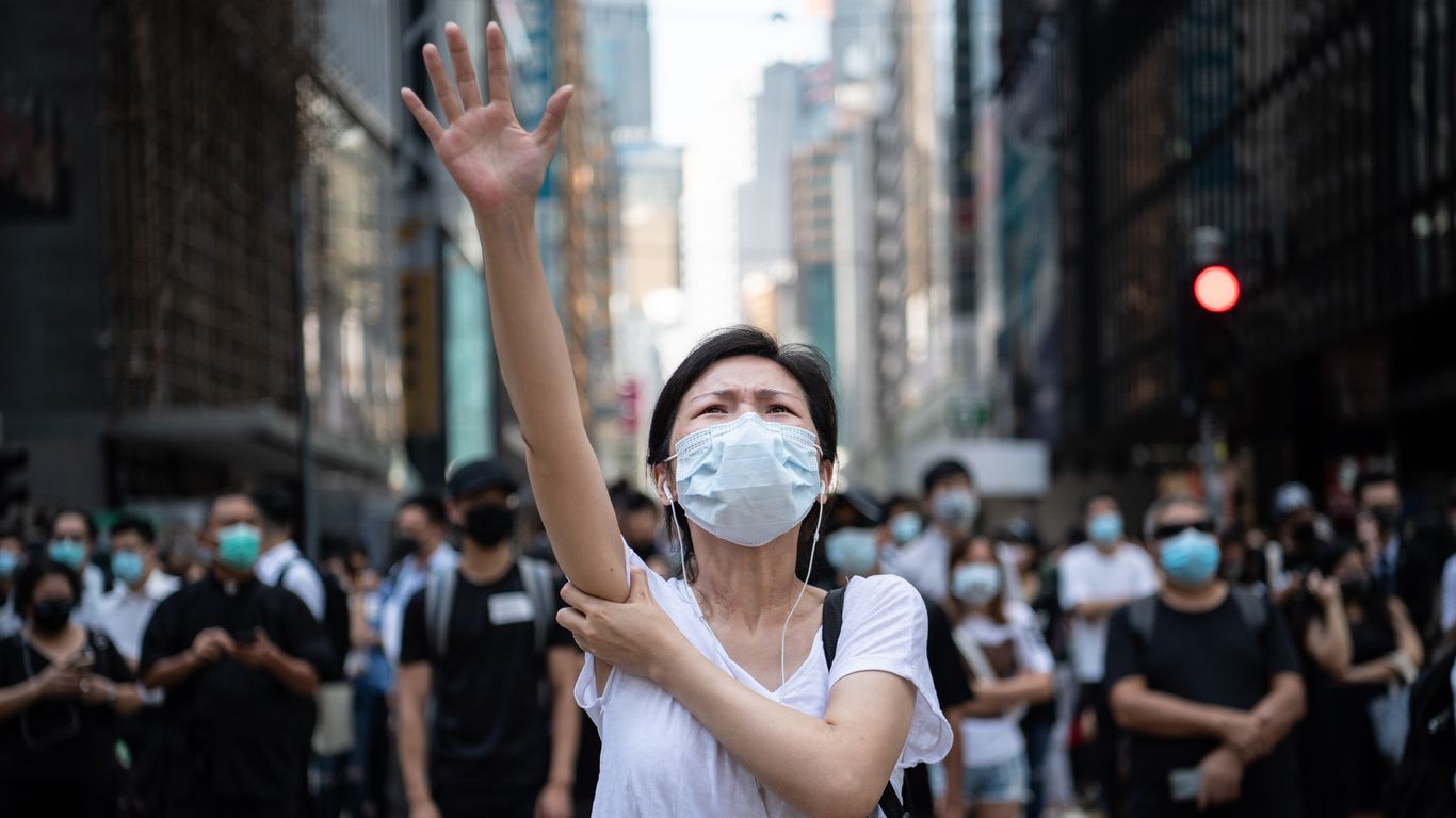 The coronavirus stalls protest movements around the world