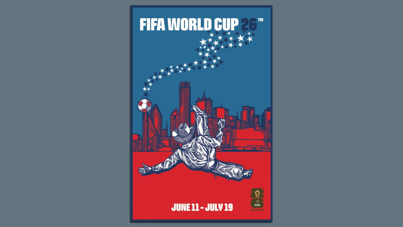 FIFA's cool Dallas poster - Axios Dallas