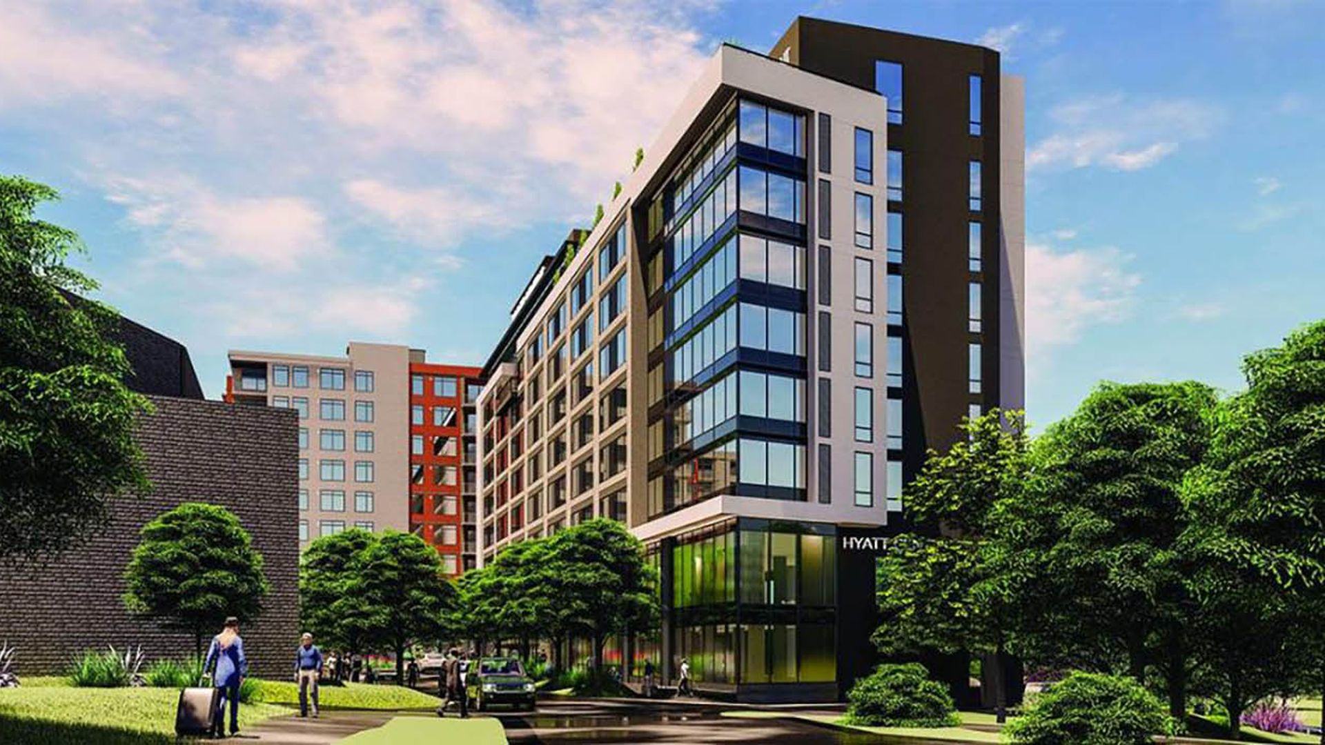 View renderings: Details emerge on Apex SouthPark development with 355 ...