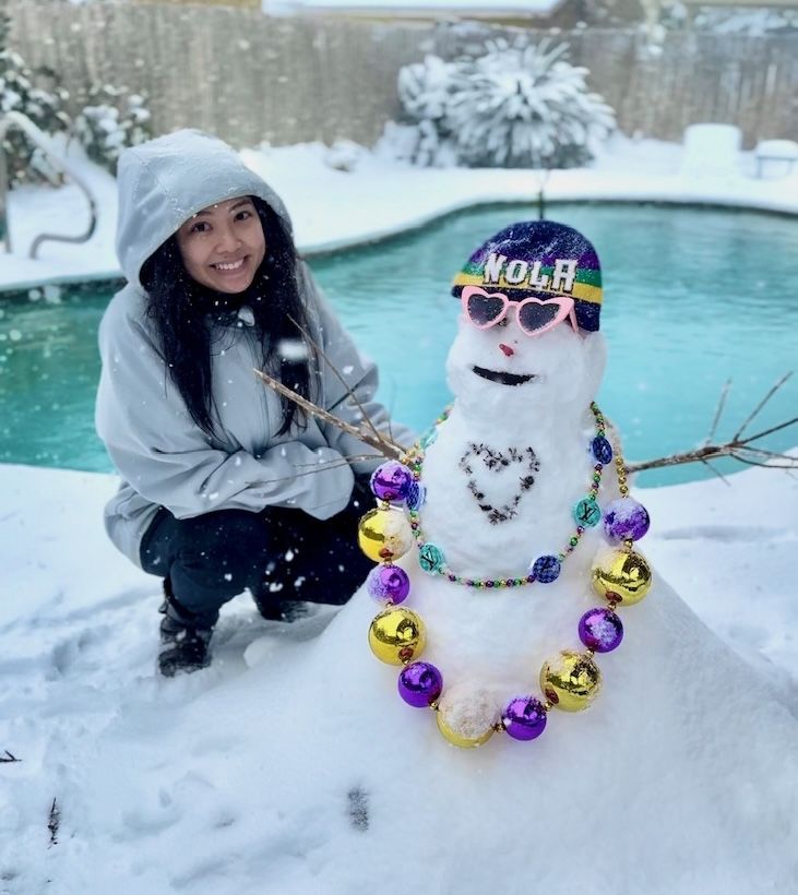 In photos: Historic snowstorm freezes New Orleans - Axios New Orleans