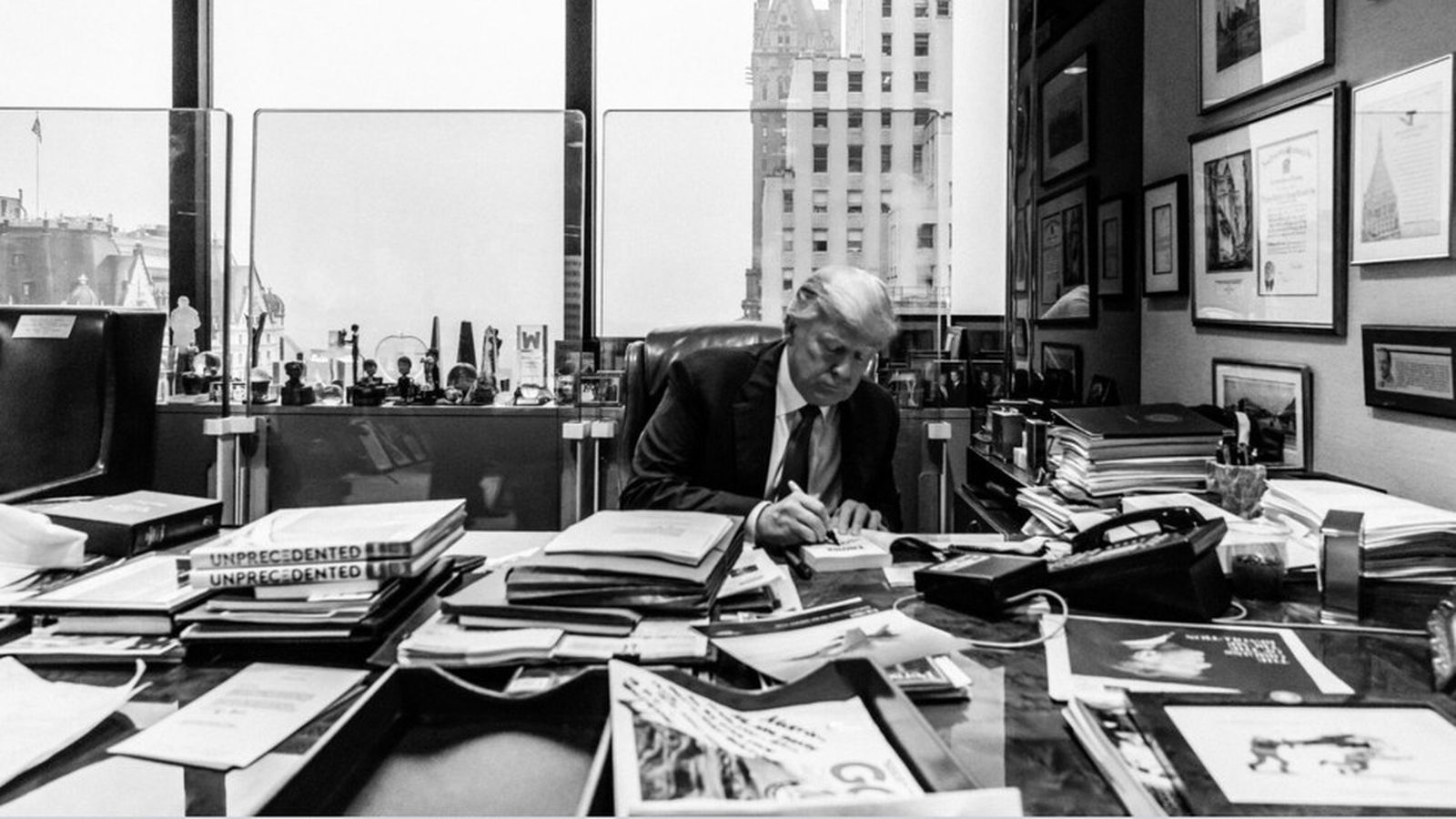 The toplines from Trump's Axios interview