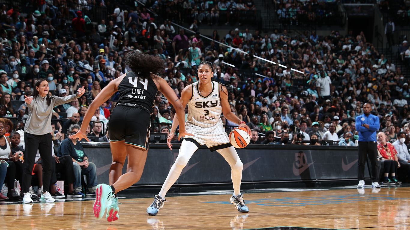 Chicago Sky back in WNBA semifinals against the Connecticut Sun - Axios ...