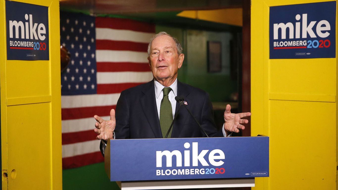 Mike Bloomberg kicks off a campaign week focused on climate change