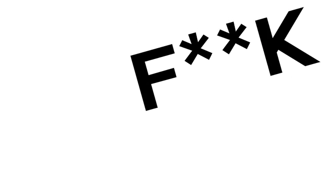 What the f---? The f-word goes mainstream