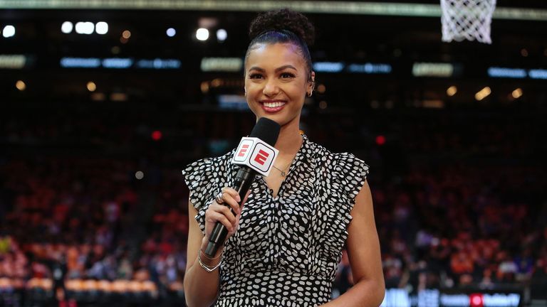 Interview: Malika Andrews' meteoric rise at ESPN