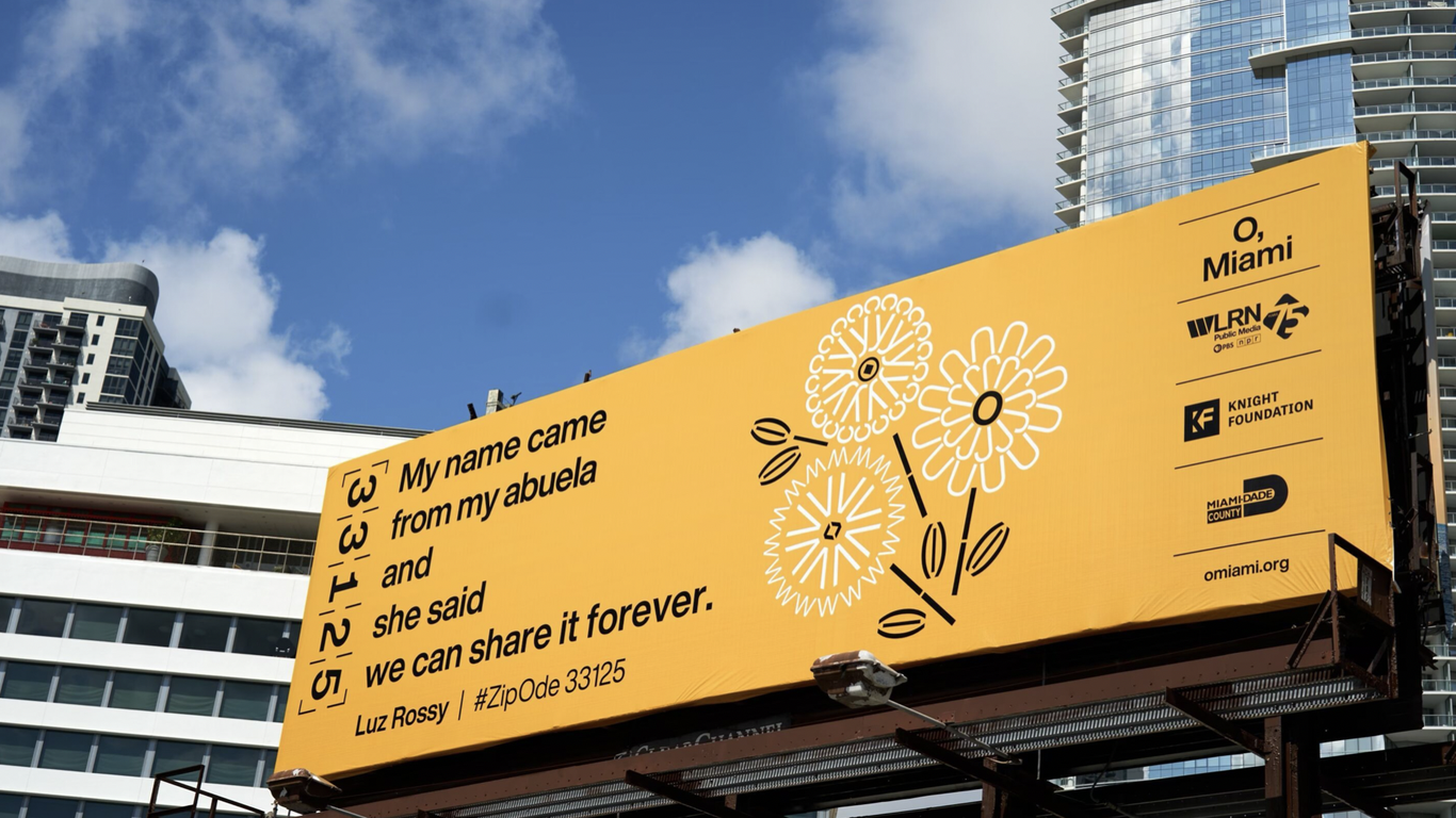 Little Havana resident's ode to her abuela lands on Miami billboard ...