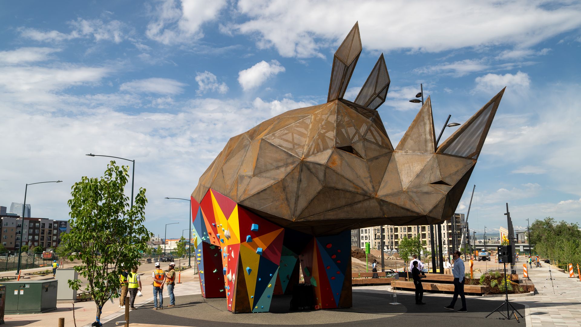 And the RiNo rhino's new name is… - Axios Denver