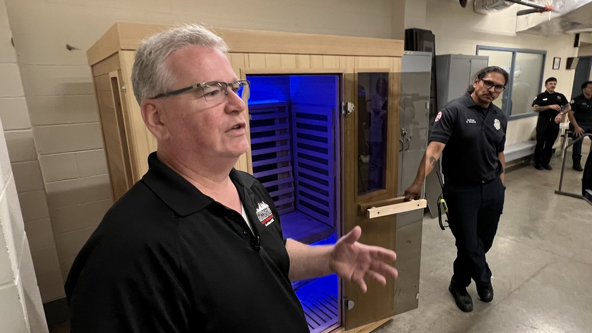 Minnesota firefighters hope saunas reduce their cancer risk - Axios Twin Cities