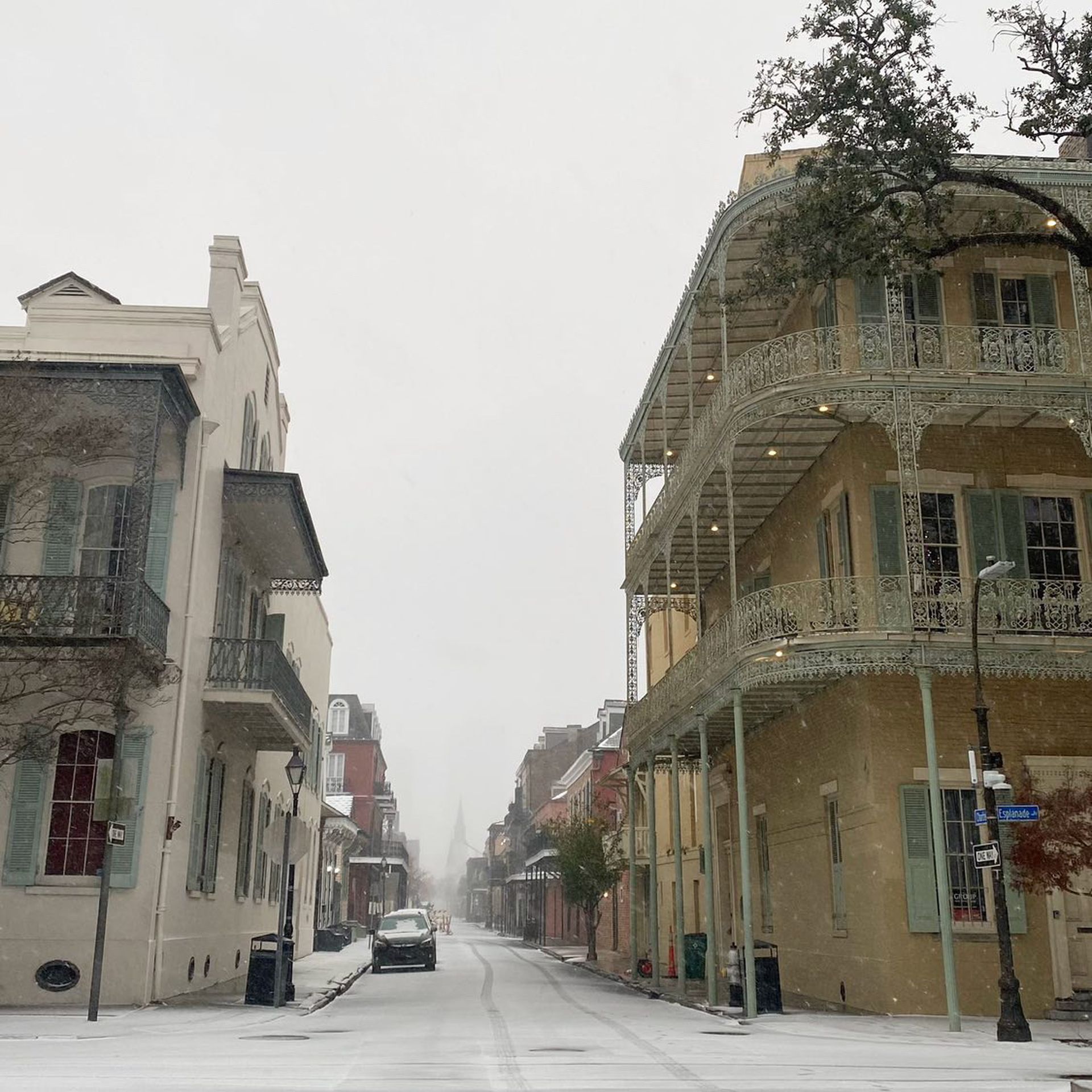 In photos: Historic snowstorm freezes New Orleans - Axios New Orleans