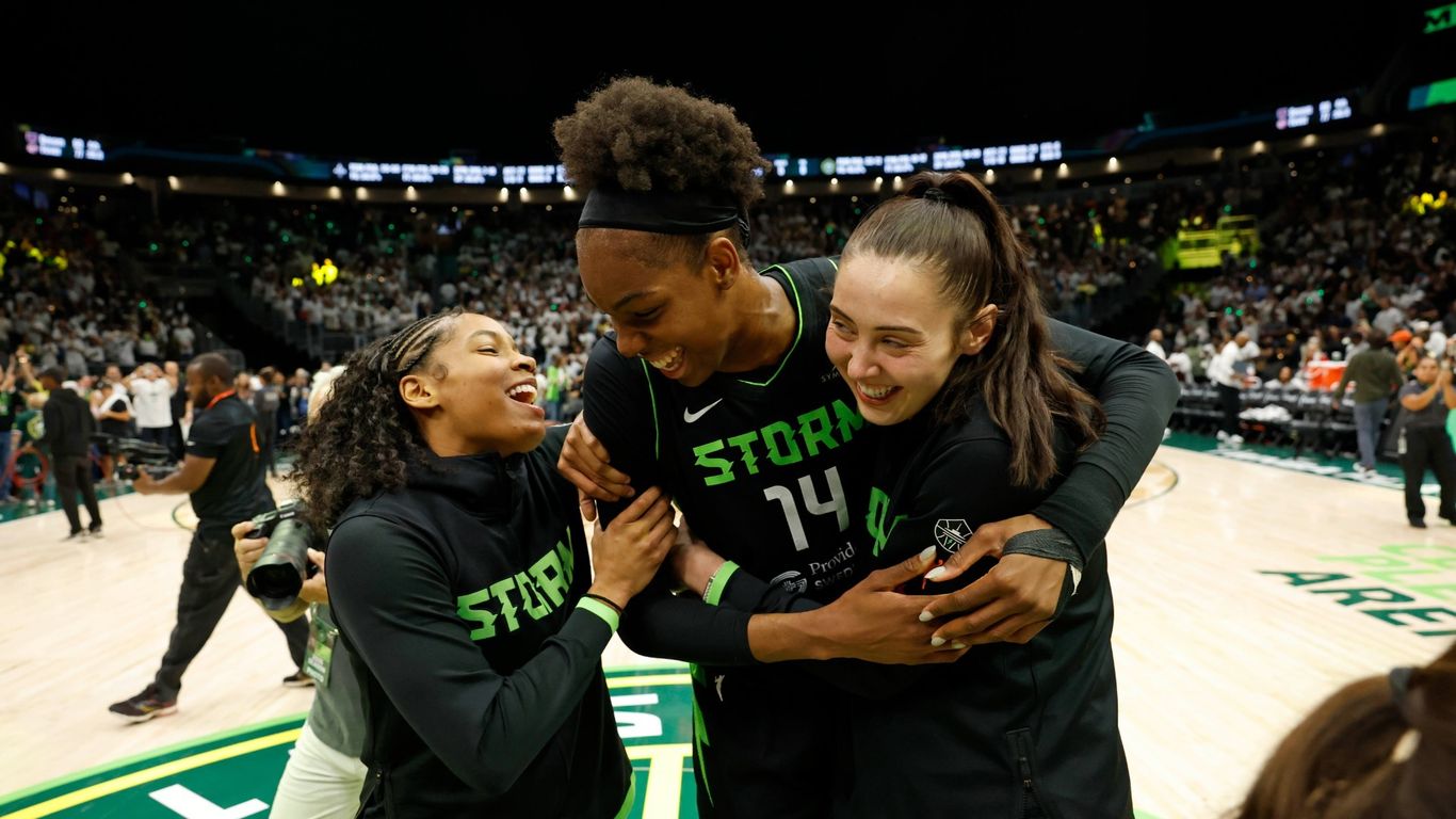 Storm's playoff push continues: Game 3 tonight - Axios Seattle