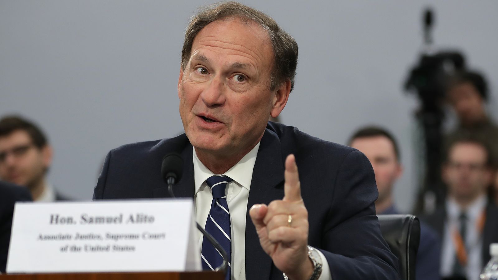 Samuel Alito defends using "vacant" seat on private jet for fishing trip