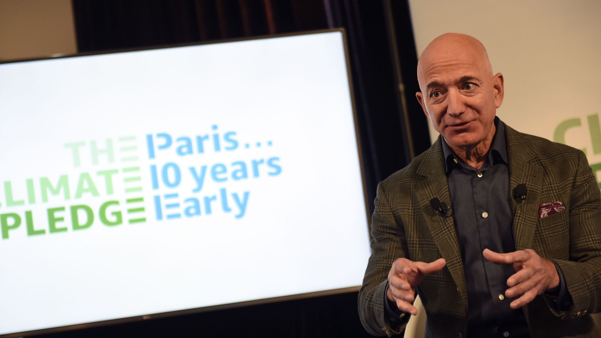 Jeff Bezos promises Amazon will hit carbon neutrality 10 years early