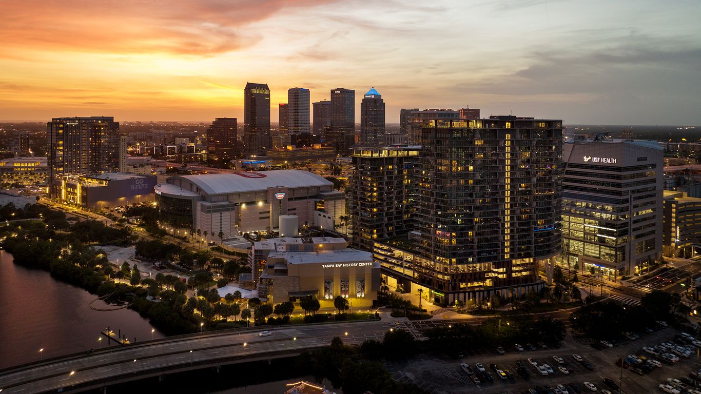 Water Street Tampa makes big economic waves, new report shows - Axios ...