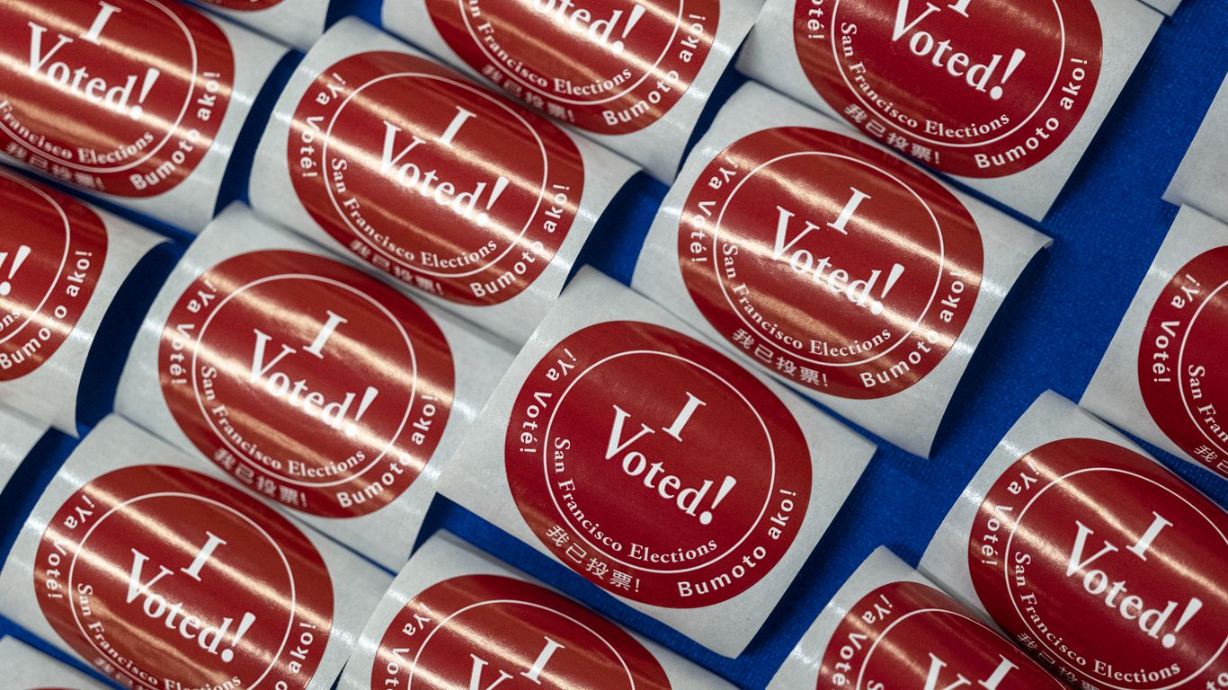 San Francisco holds contest for "I Voted!" sticker design - Axios San ...